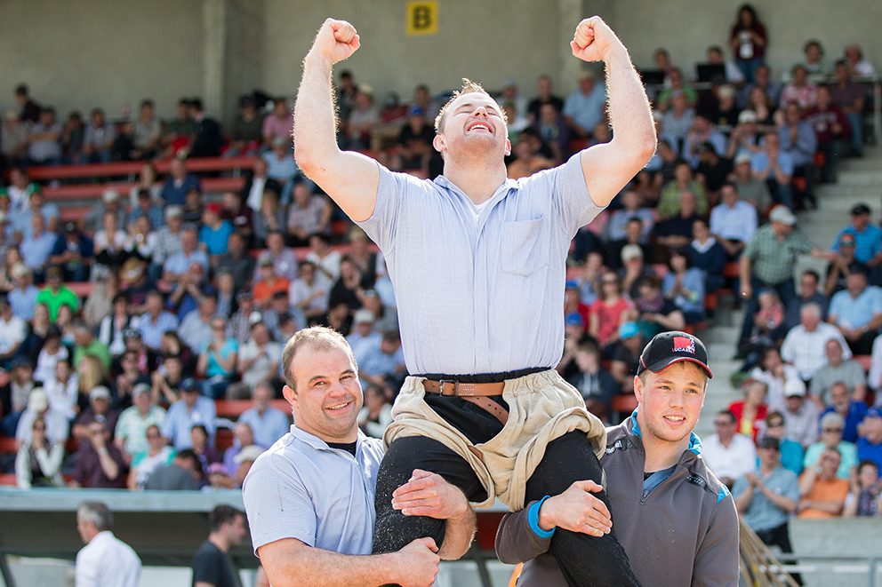 Zuger: Drei Sieger in Zug | Schlussgang