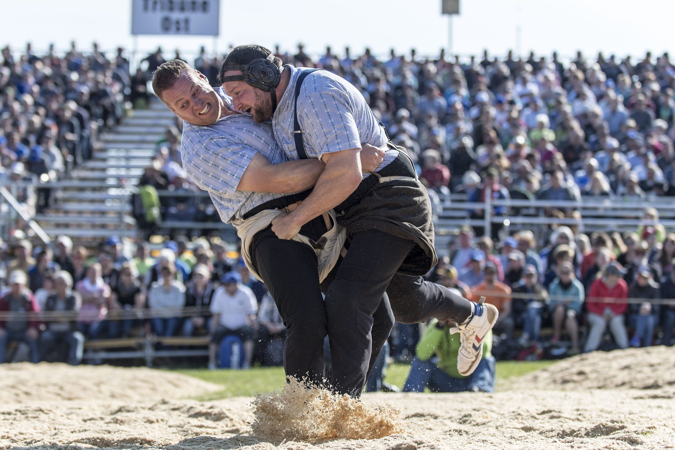 100. Kranzgewinn für Simon Anderegg | Schlussgang