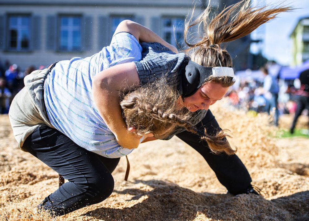 Michelle Brunner Schwingerkönigin | Schlussgang