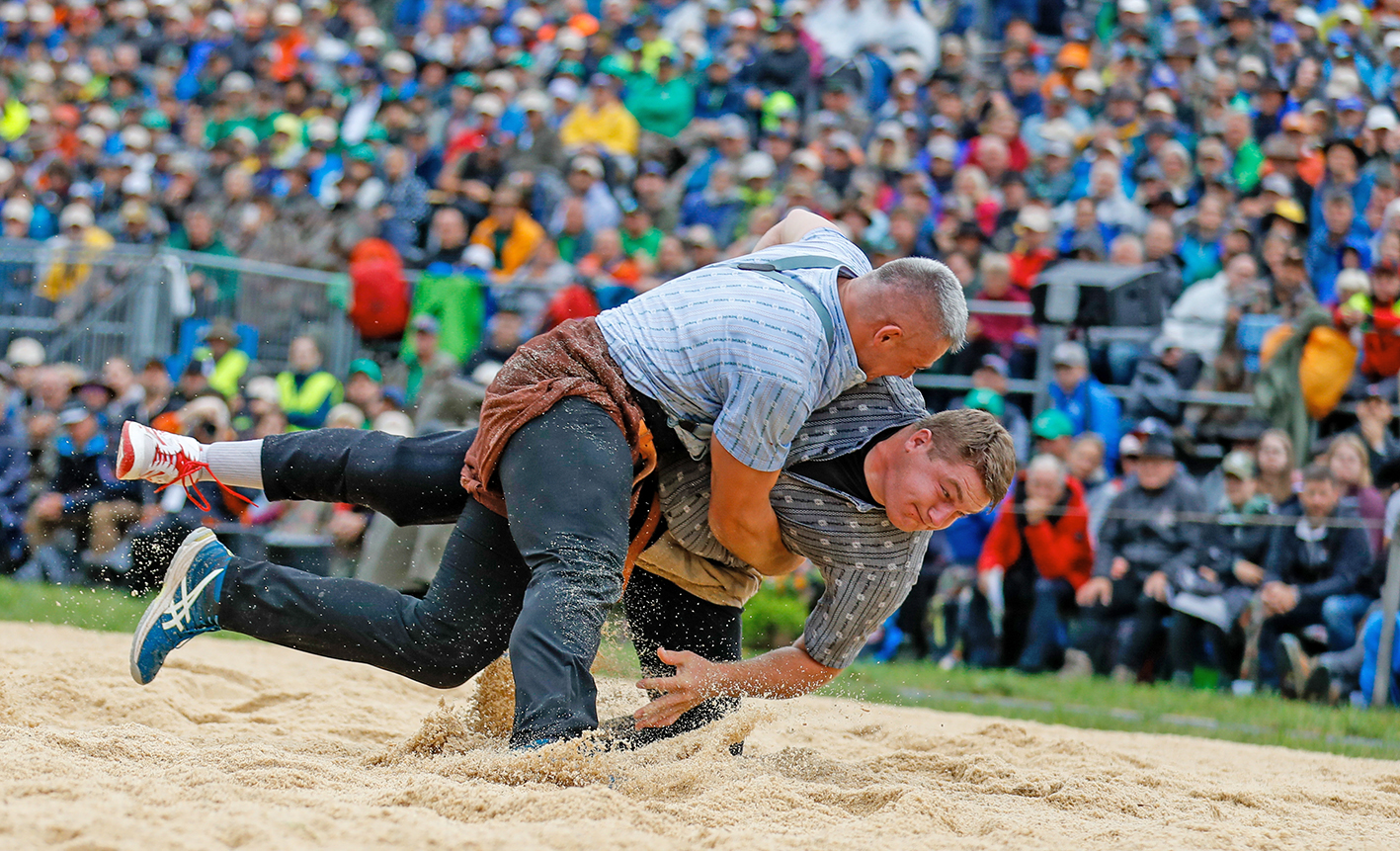 Schwinger der Woche: Kalenderwoche 35: Interview Samuel Giger | Schlussgang