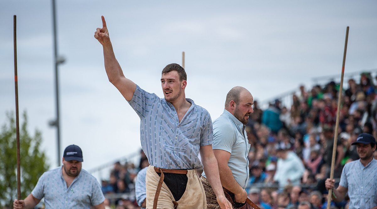 Thurgauer Kantonalschwingfest Ermatingen 2024 | Schlussgang