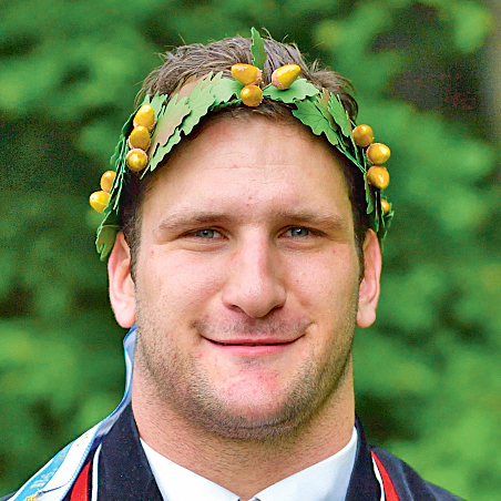 Schwingerportrait von Orlik Armon | Schlussgang