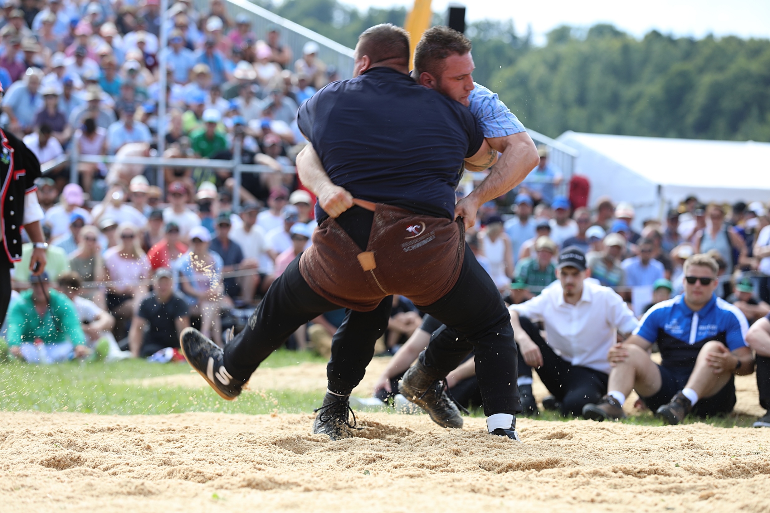 Weissenstein-Schwinget: Armon Orlik nach acht Jahren | Schlussgang