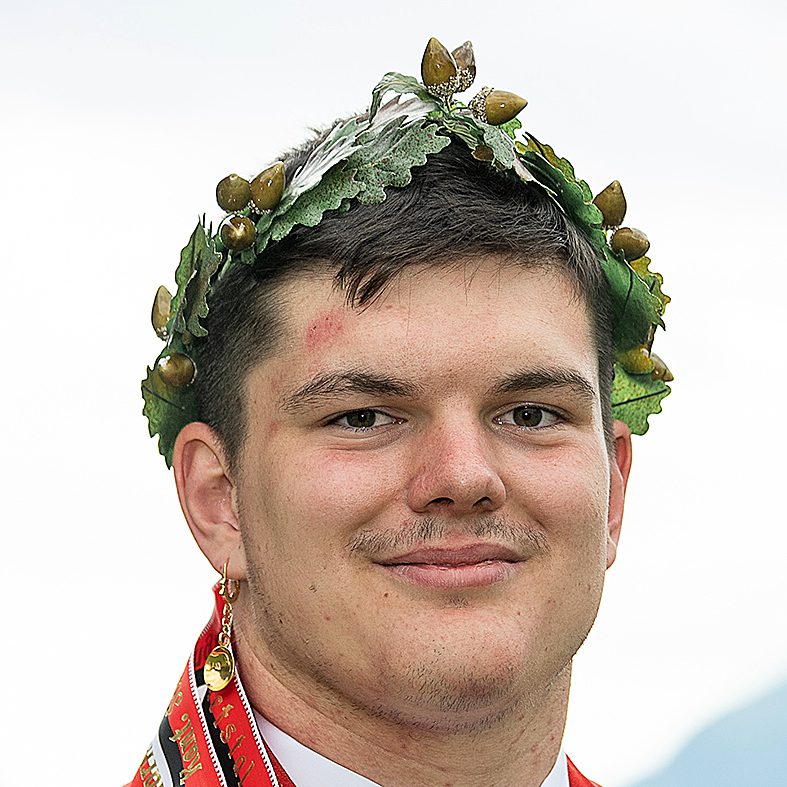 Schwingerportrait von Raschle Urban | Schlussgang