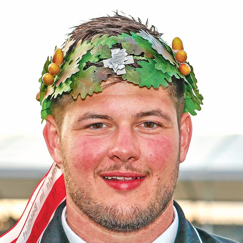 Schwingerportrait von Schwander Severin | Schlussgang