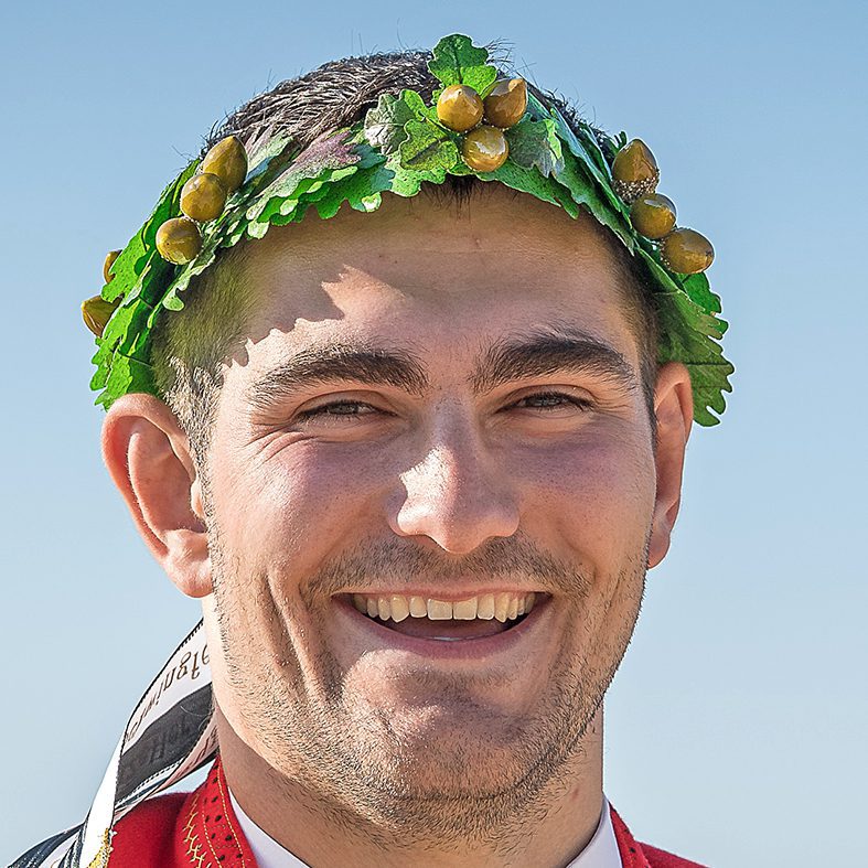 Schwingerportrait von Fuster Sepp | Schlussgang