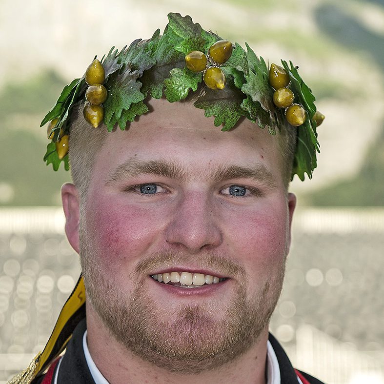 Schwingerportrait von Mathys Simon | Schlussgang