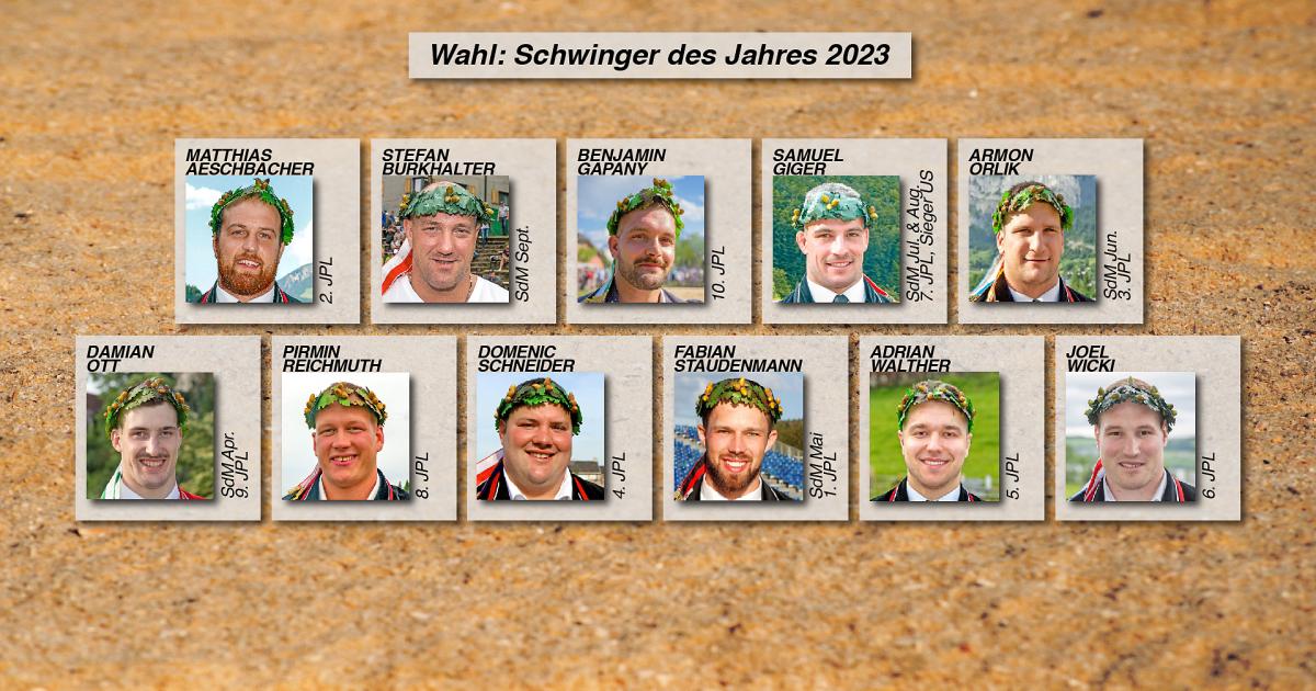 SCHWINGER DER JAHRES 2023: Wer soll Schwinger des Jahres 2023 werden ...